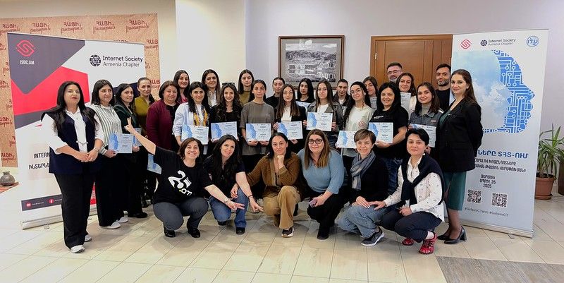 IT Training Course Held in Jermuk as Part of Girls in ICT Campaign ...